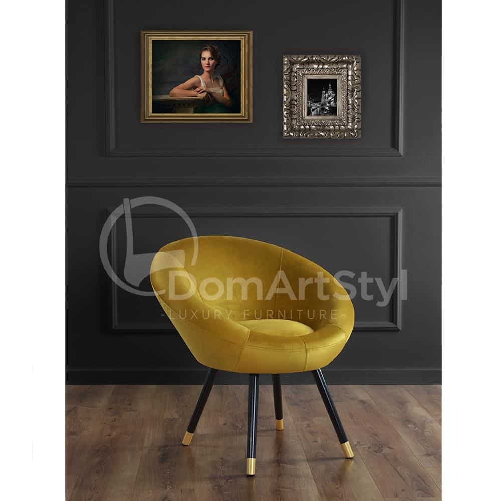 Fotel do restauracji - Lavard - w stylu skandynawskim