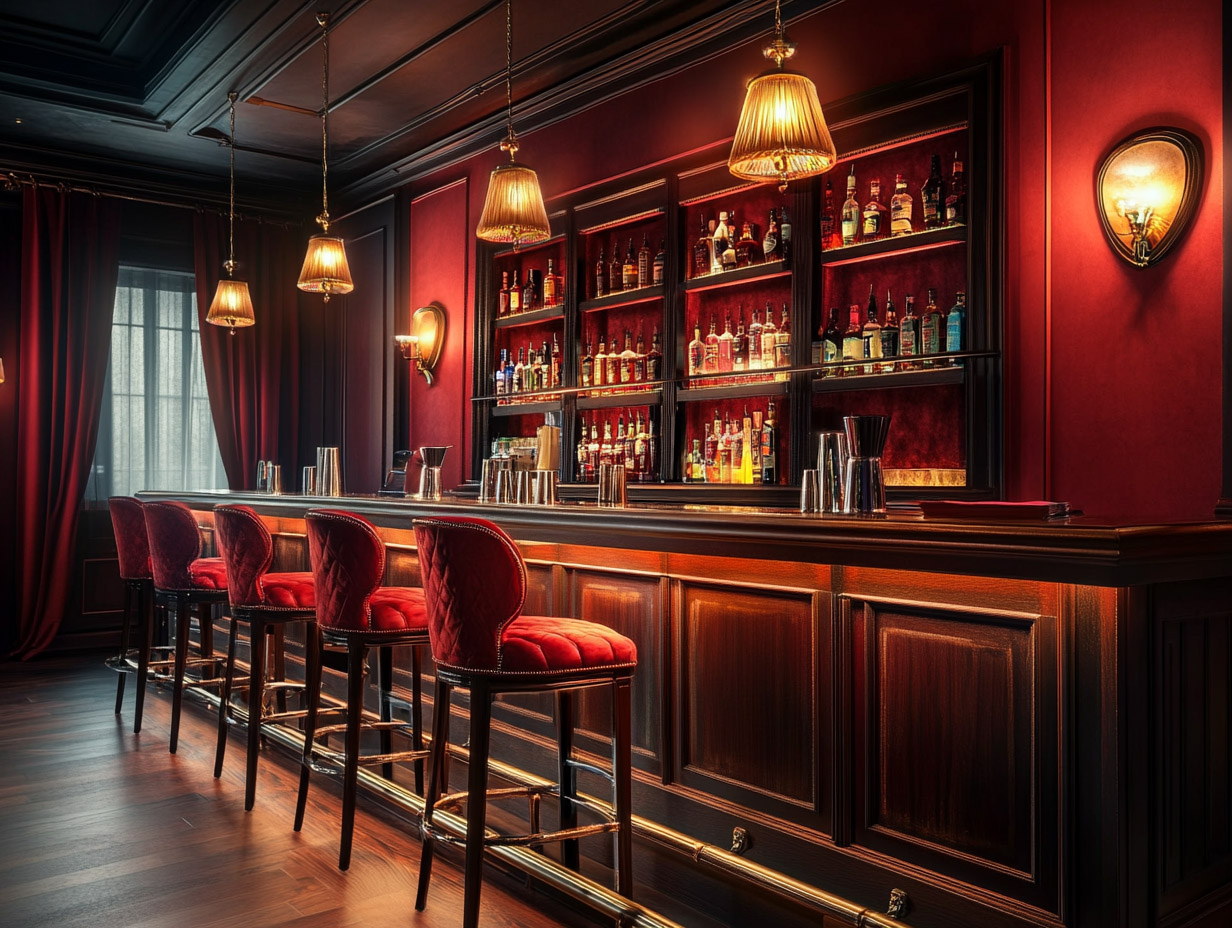 Trwałe meble do baru koktajlowego – 5 zasad wyboru